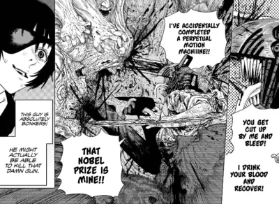 Top 25 Best Chainsaw Man Panels in Part 1.
